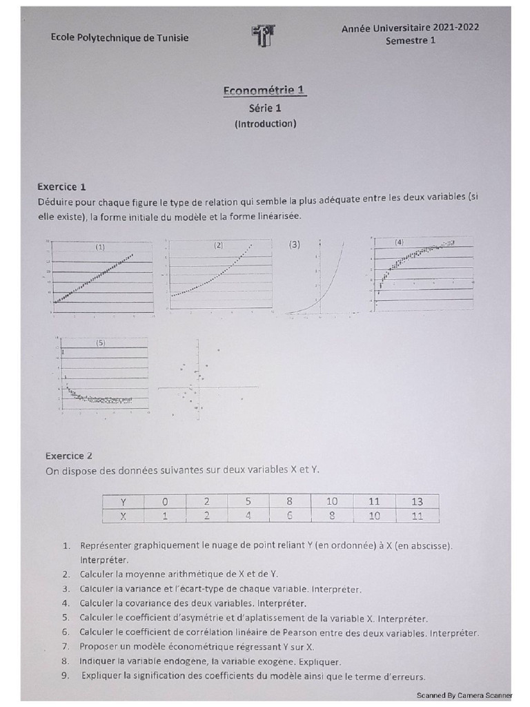 TD1 Correction | PDF