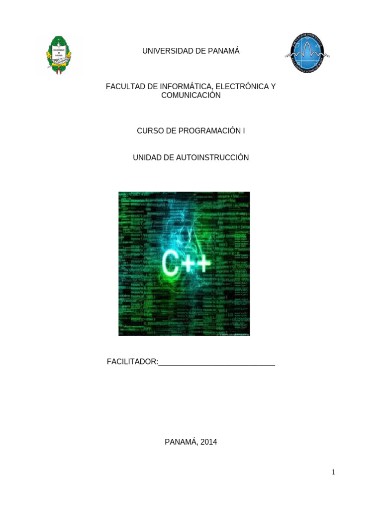 Autoinstrucción Programación I | PDF | Lenguaje de programación | Programación de computadoras