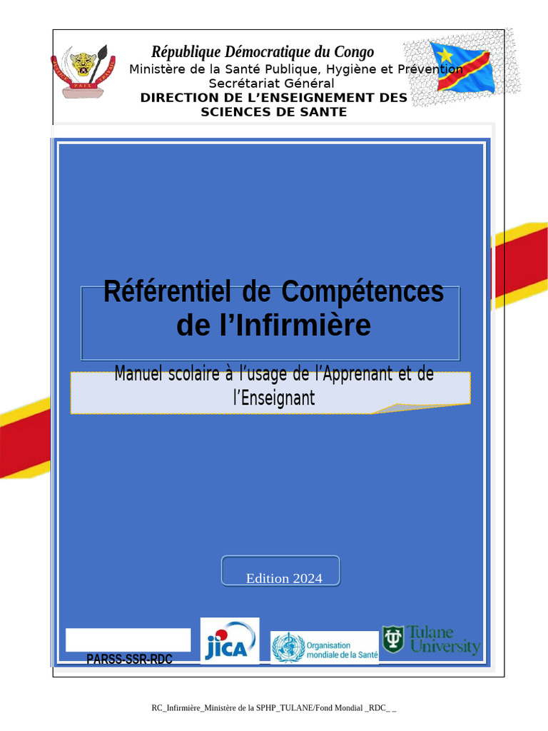 Référentiel de Compétences Infirmières 2024 | PDF | Allaitement | Pédagogie
