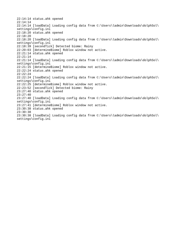 Macro Status Log | PDF