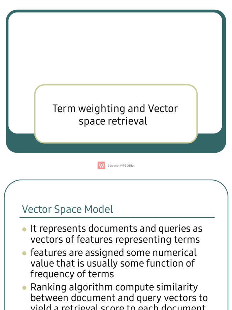 IR Lecture 4b | PDF | Mathematics