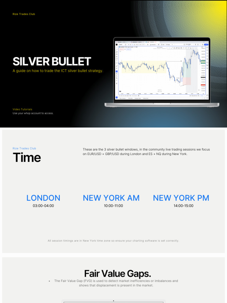 How To Trade ICT Silver Bullet | PDF | Financial Markets