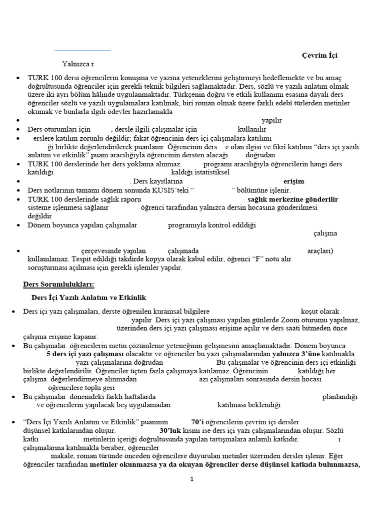 Özcan KAYA - TURK 100 - İzlence - Yaz 2024 | PDF