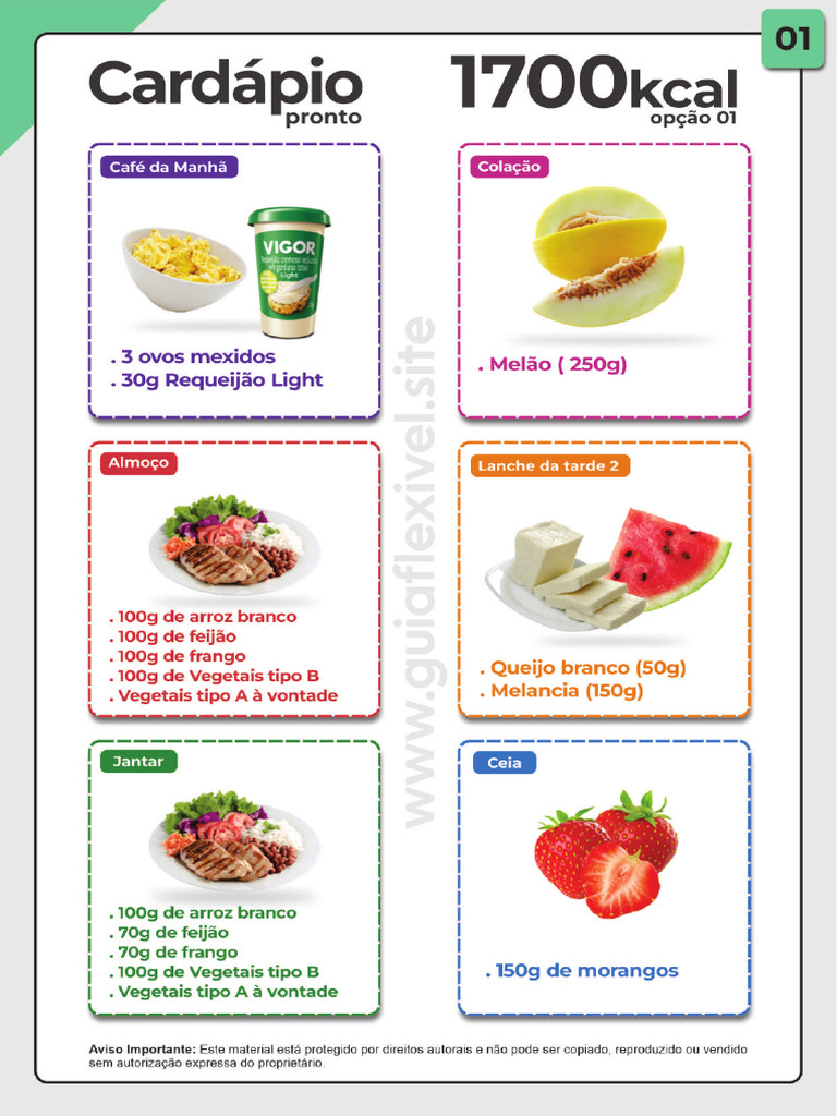 1700kcal Compressed | PDF