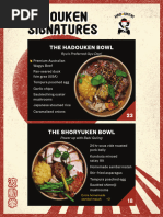 Nustro Steakhouse Menu Overview | PDF | Sauce | Caramel