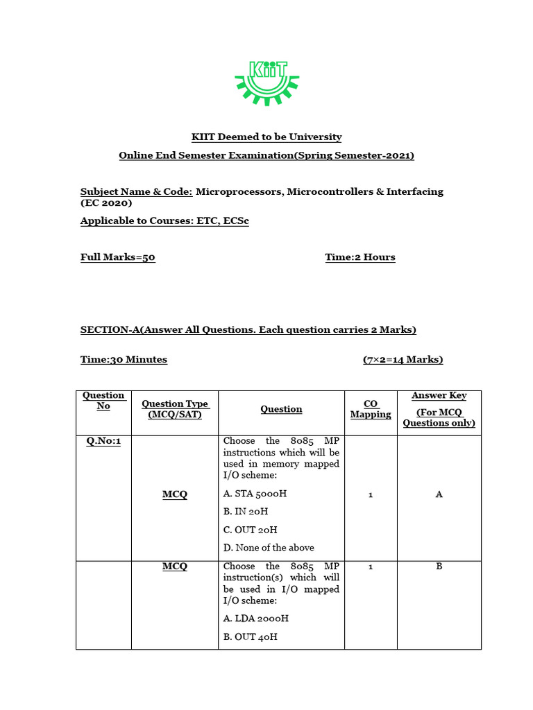 Mmiq 2 | PDF | Pointer (Computer Programming) | Central Processing Unit