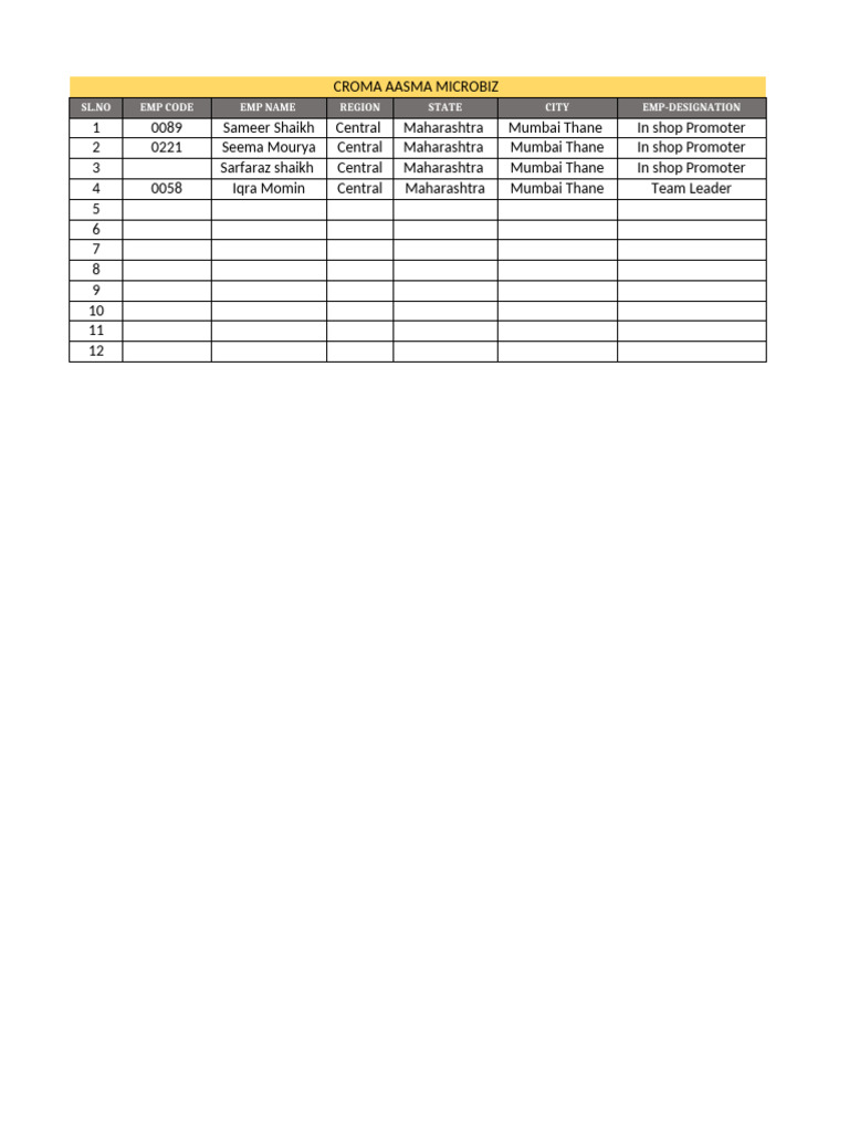 Manual Attendance of Reliance ISD-NOV - 2021 Multiplie | PDF