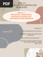 Perubatan Moden VS Tradisional | PDF
