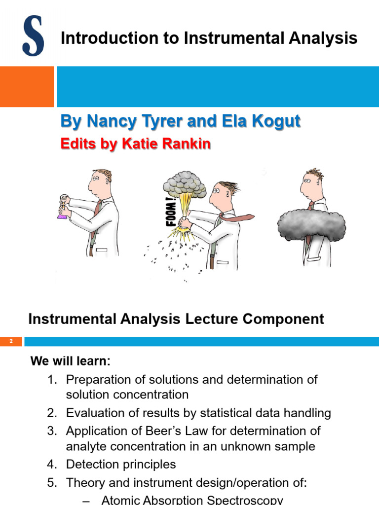 Introduction to Instrumental Analysis | PDF | Analytical Chemistry ...