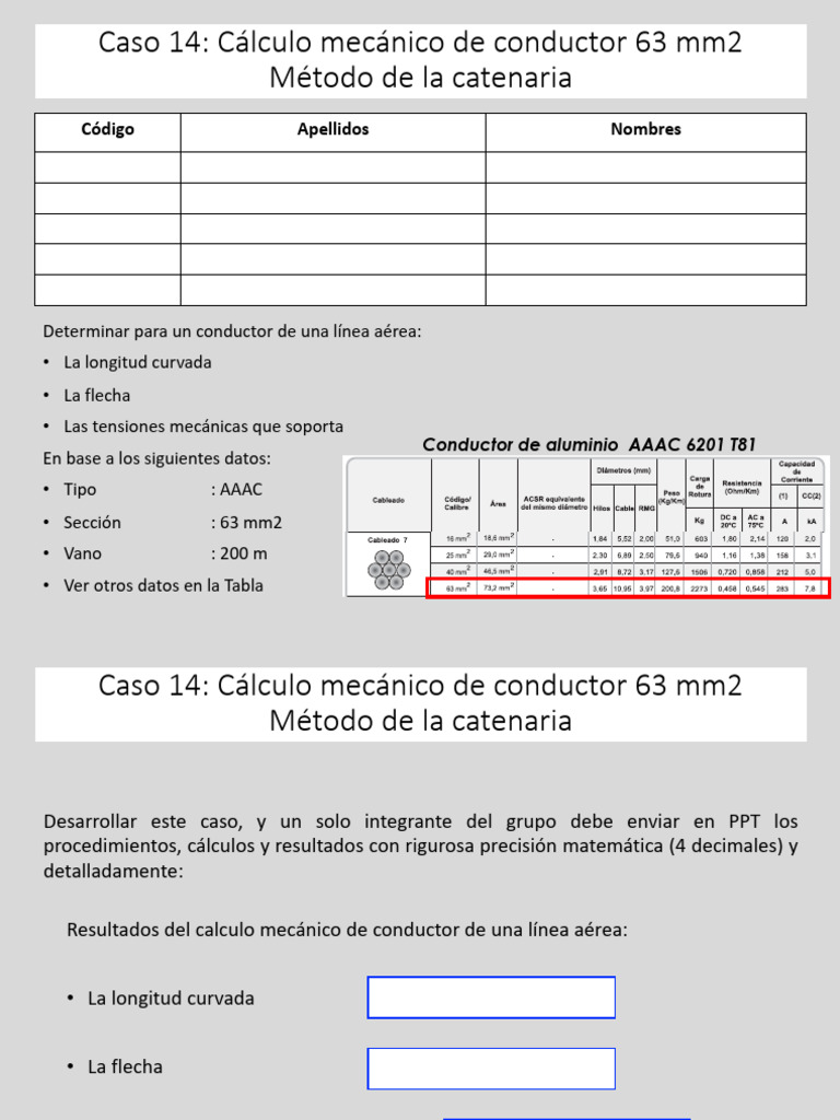 Caso 14 Método de La Catenaria | PDF