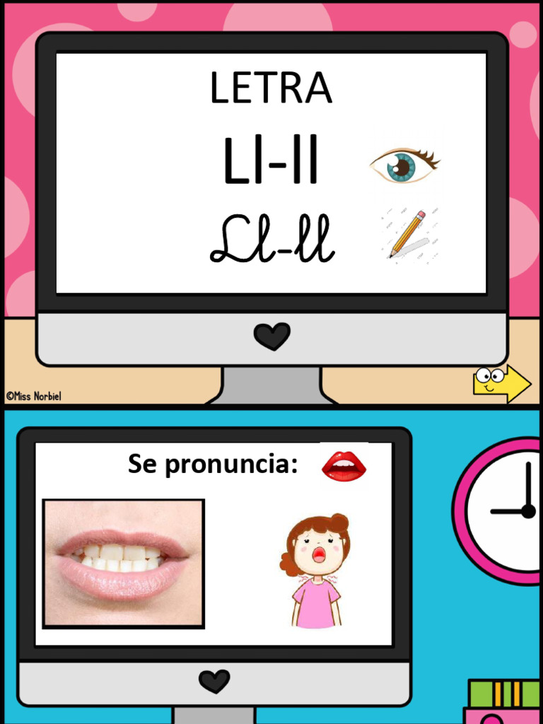 Letra LL y LL | PDF