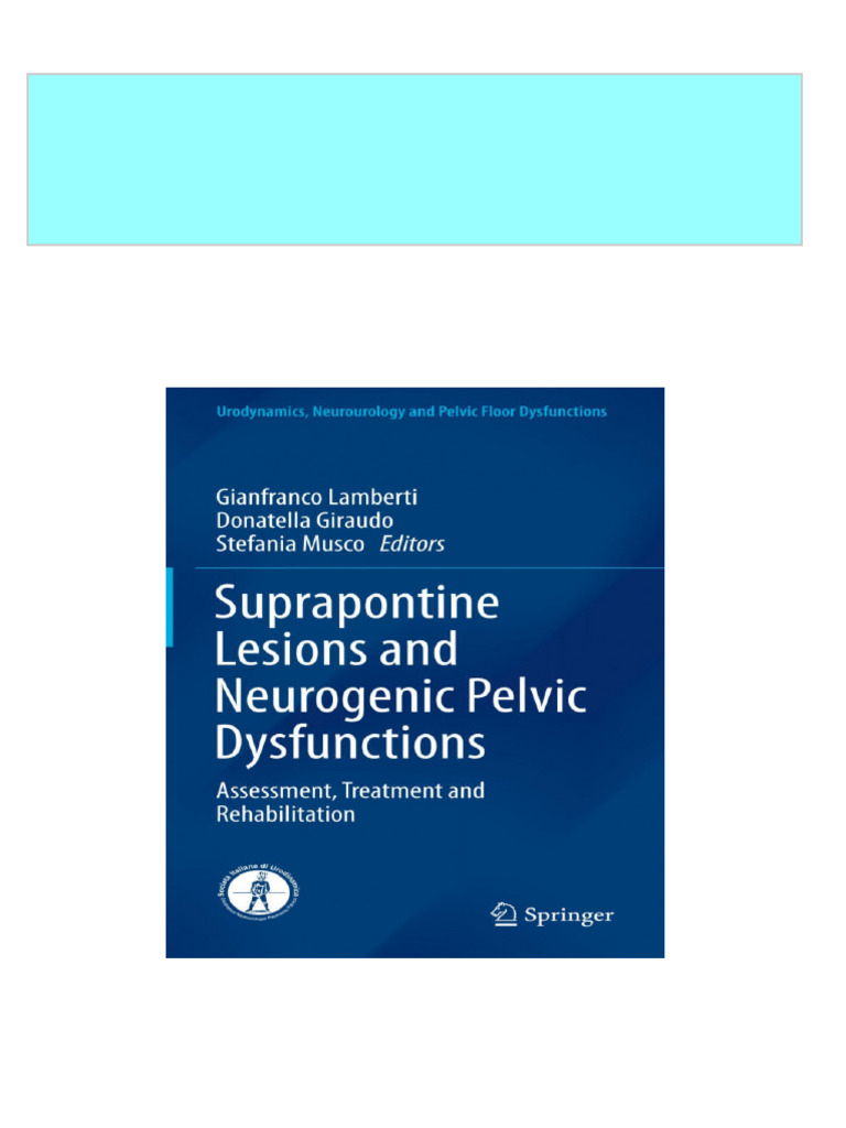 Full Download Suprapontine Lesions and Neurogenic Pelvic Dysfunctions ... Full Download Suprapontine Lesions and Neurogenic Pelvic Dysfunctions ...