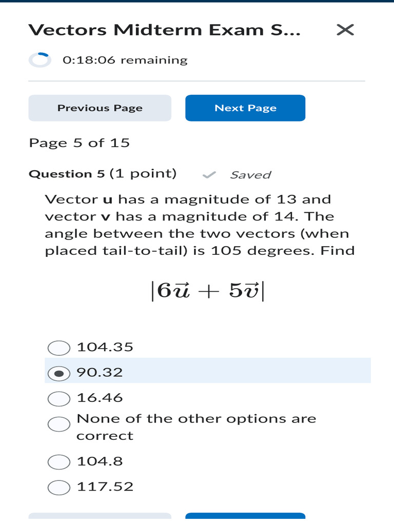 Quizzes - MCV4U1-V9-CALCULUS and VECTORS-Dave Lepischak (2425 ...