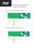 Guía - Subir Una Tarea Al Aula Virtual 2023 | PDF