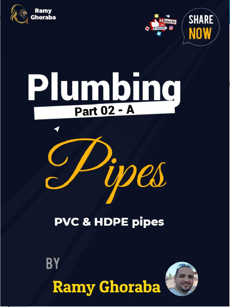 Plumbing Part02 | PDF | Pipe (Fluid Conveyance) | Polyvinyl Chloride