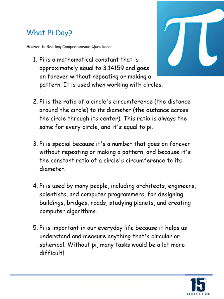 Understanding Pi: Importance and Uses | PDF