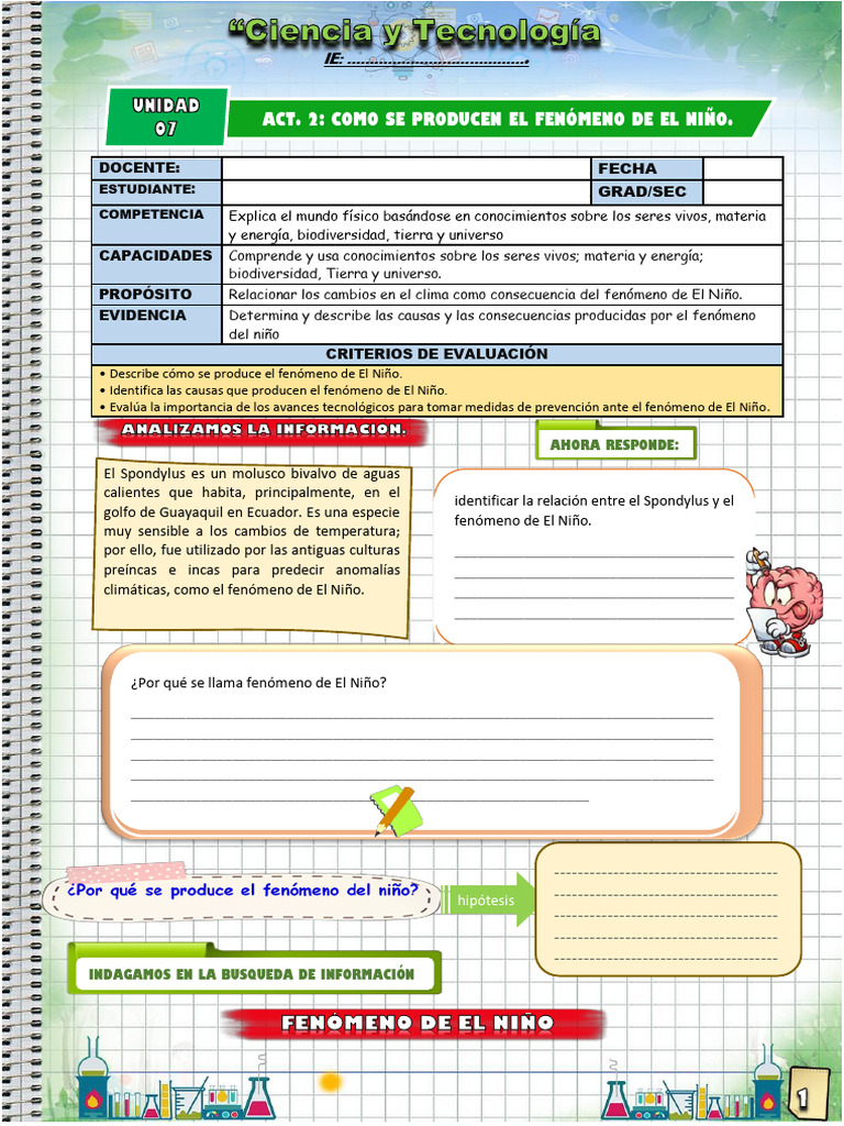 B-2º Act 2-Cyt-Und 7 | PDF | Herida | Clima