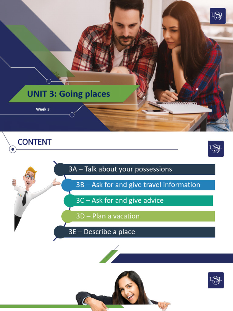 English 1 Usil - Unit 3 (2020) | PDF | Pronoun | English Language