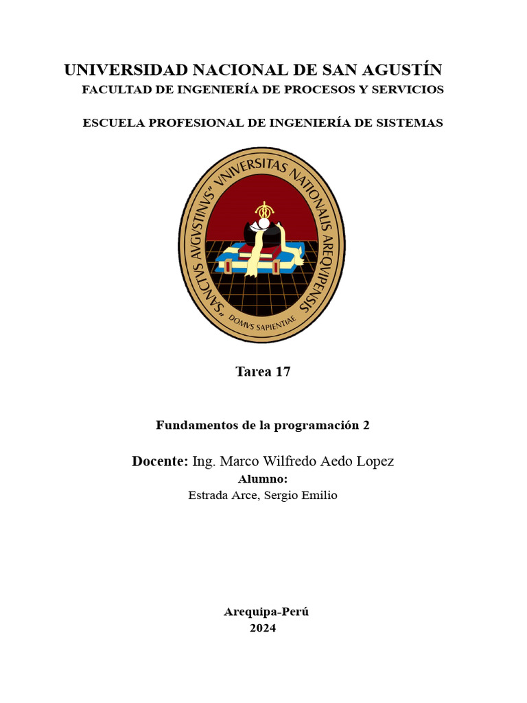 Tarea 17 Sergio Estrada Arce | PDF