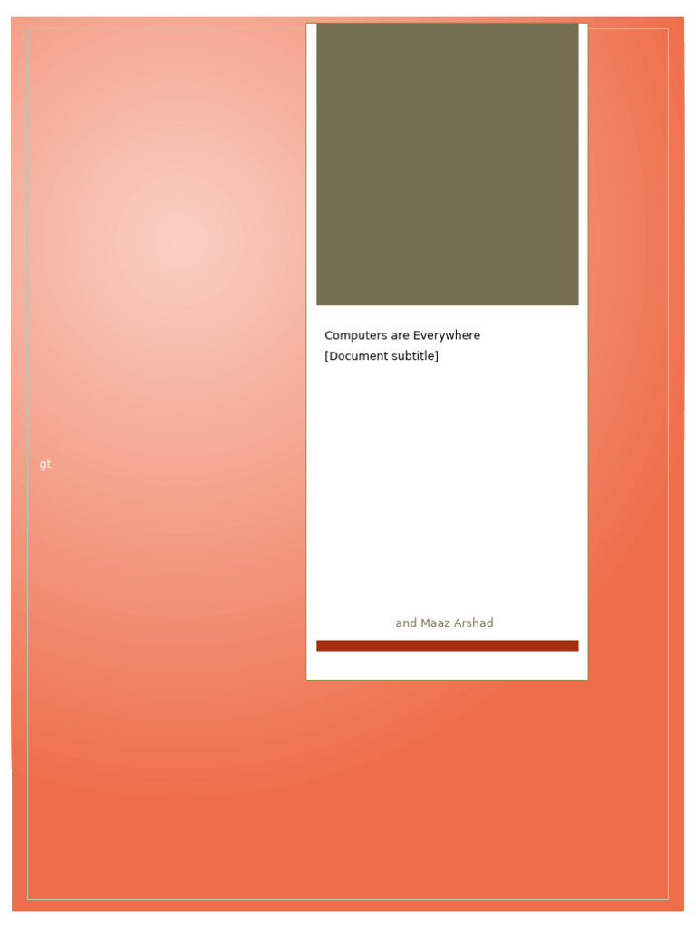 Computers Are Everywhere | PDF