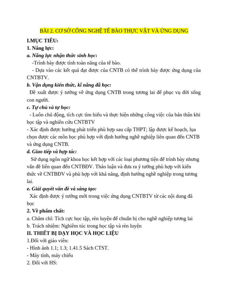 BÀI 2. CNTBTV Và NG D NG | PDF