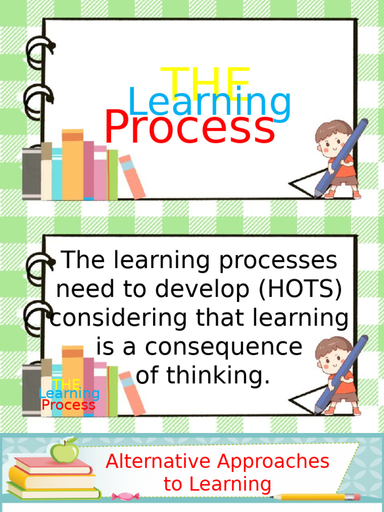Review Material PPT Learning Process | PDF | Learning | Learning Styles