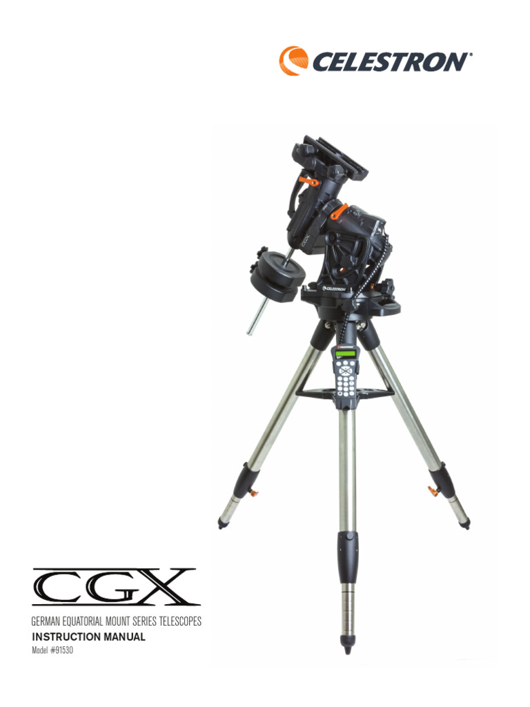 German Equatorial Mount Series Telescopes | PDF | Astronomy