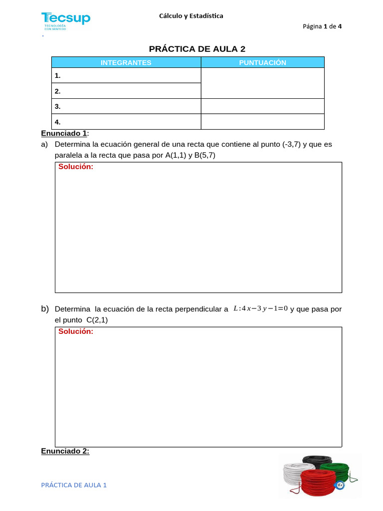 Práctica de Aula 02 Fila B | PDF | Matemática Elemental | Geometría ...