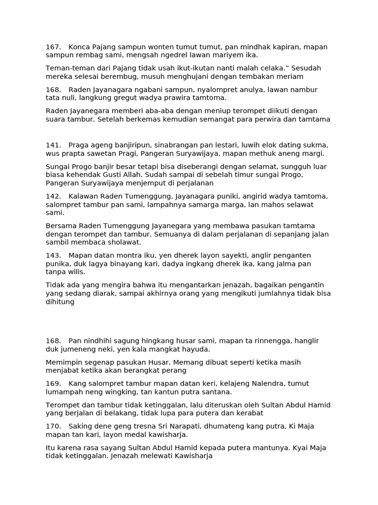 Kumpulan Alat Musik Perang Jawa | PDF