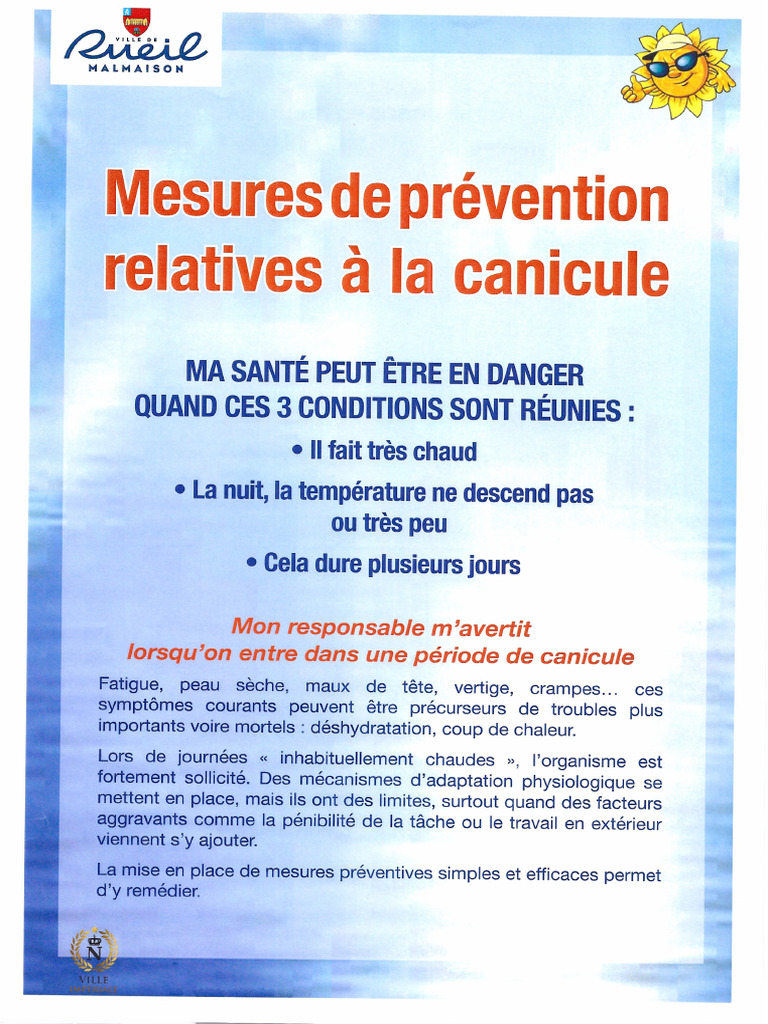 Canicule Prévention RM | PDF