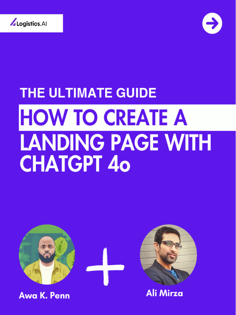 Landing Page With ChatGPT 4o 1718592407 | PDF