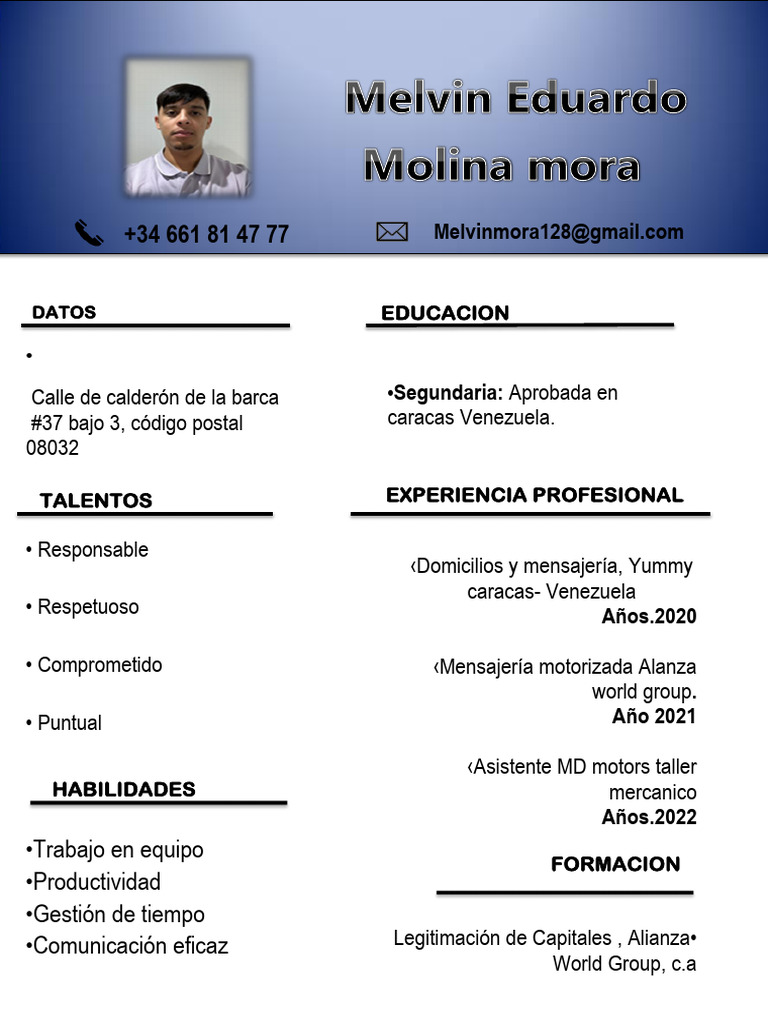 Curriculo 2022 DAYANA 2 | PDF