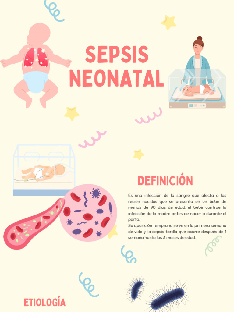 Causas y manejo de sepsis neonatal | PDF | Septicemia | Parto prematuro