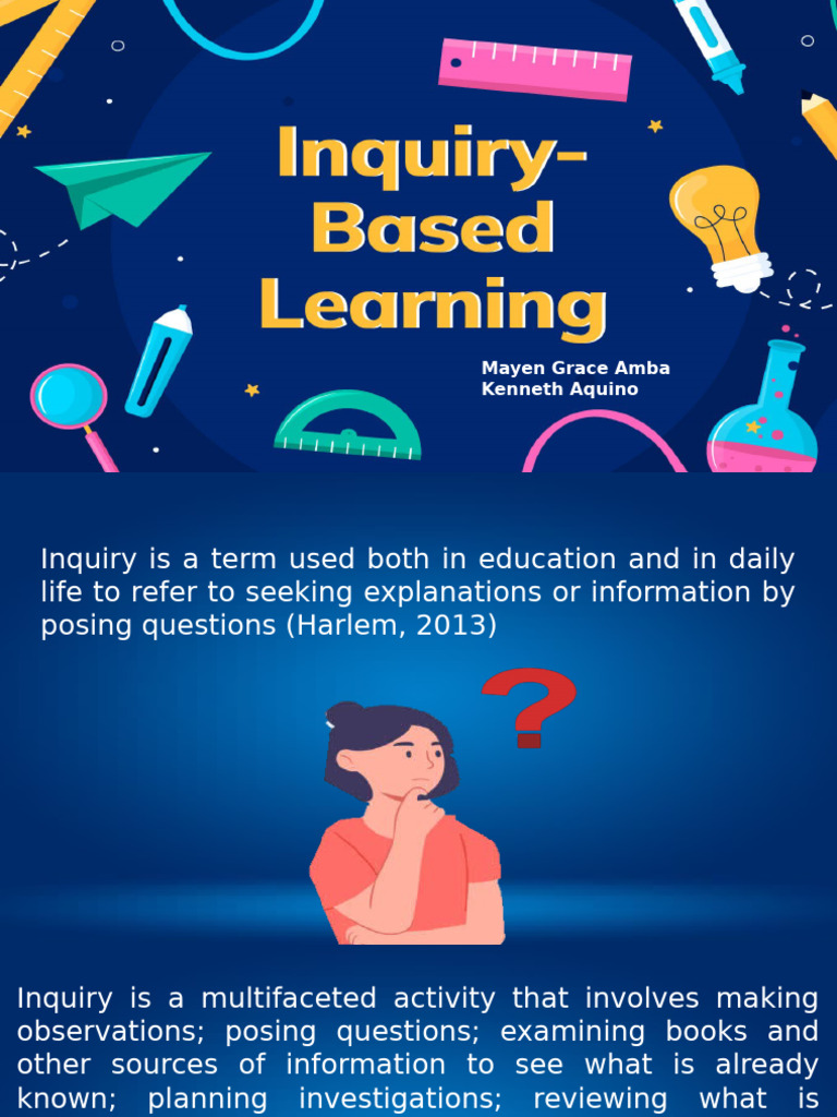 Group5 Aquino Amba | PDF | Inquiry Based Learning | Constructivism (Philosophy Of Education)