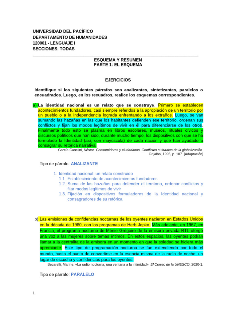 (SOL.) Esquema y Resumen 1. El Esquema | PDF | Humor | Inteligencia artificial