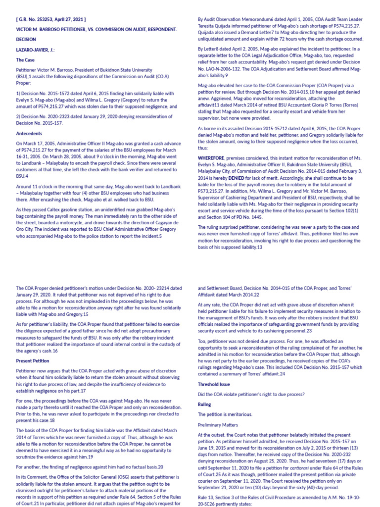 Rule 64 Cases Civil Procedure 2 | PDF | Jurisdiction | Certiorari