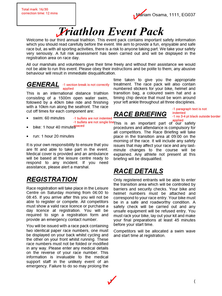 Kami Export - Yassin Hosny - Printout 5 | PDF | Traffic | Triathlon