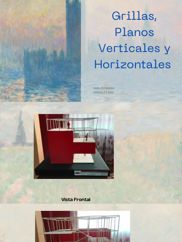 Grillas, Planos Verticales y Horizontales, Grillas y Cerramientos | PDF