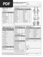 Hand and Wrist Exam OSCE Checklist | PDF | Anatomical Terms Of Motion ...