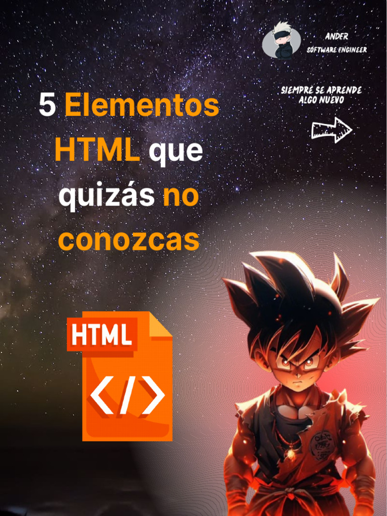5 Elementos HTML Que Quiz S No Conozcas 1721161182 | PDF