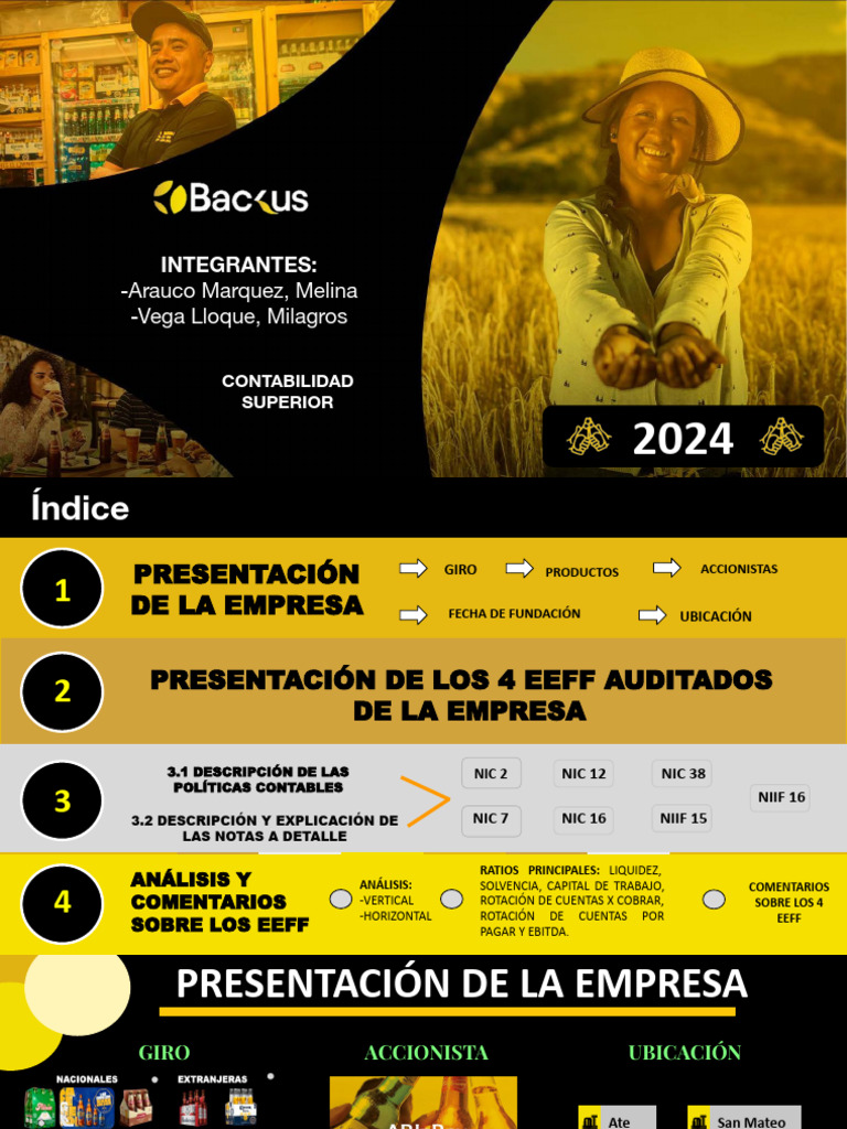 Análisis Contable y EEFF 2024 | PDF | Depreciación | normas internacionales de INFORMACION ...
