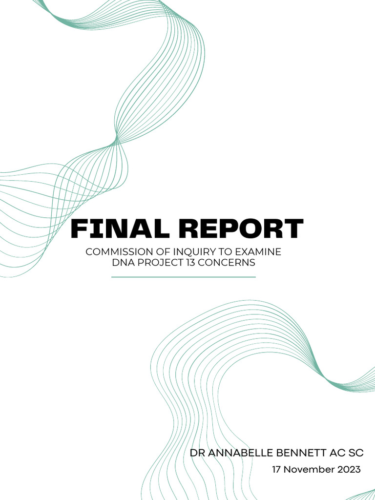 DNA Project 13 Report | PDF | Forensic Science | Expert Witness