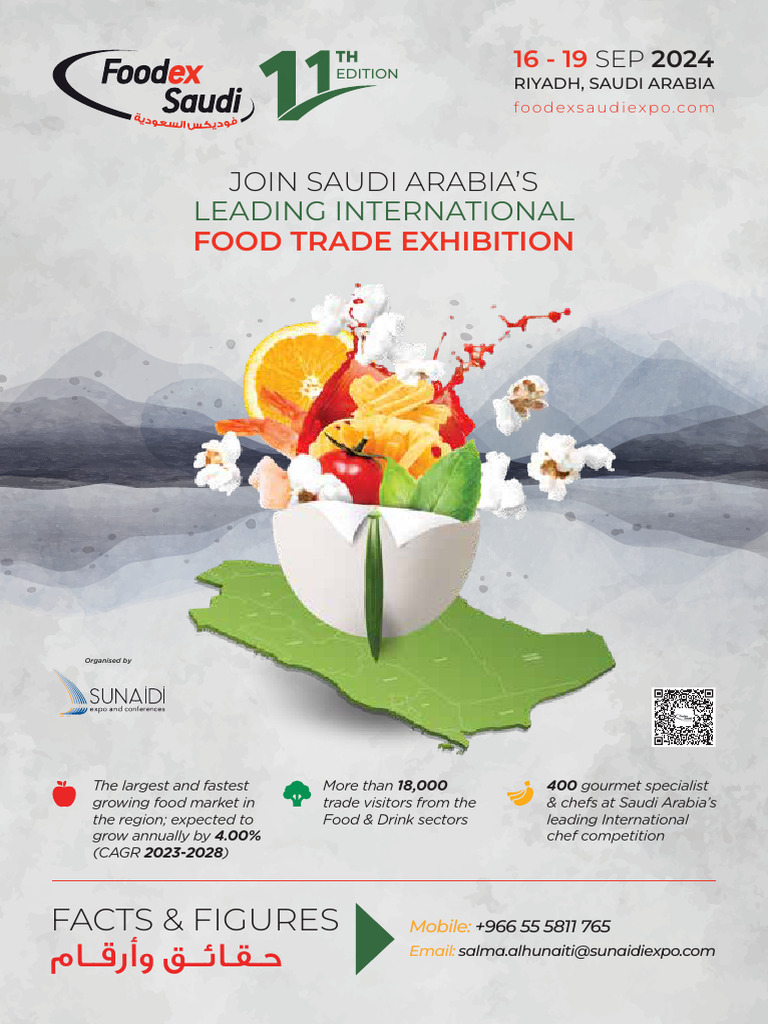 FoodexSaudiExpo2024 Facts&Figures | PDF | Saudi Arabia | Food Industry