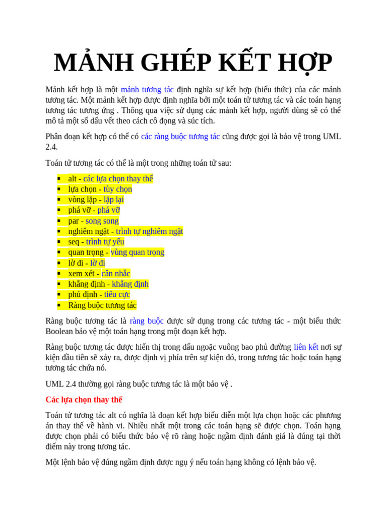 Interaction Operator | PDF