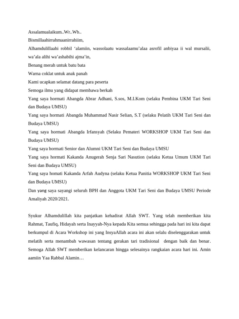 Text MC Workshop | PDF