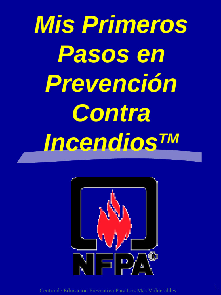 Primeros Pasos Contra Incendios | PDF