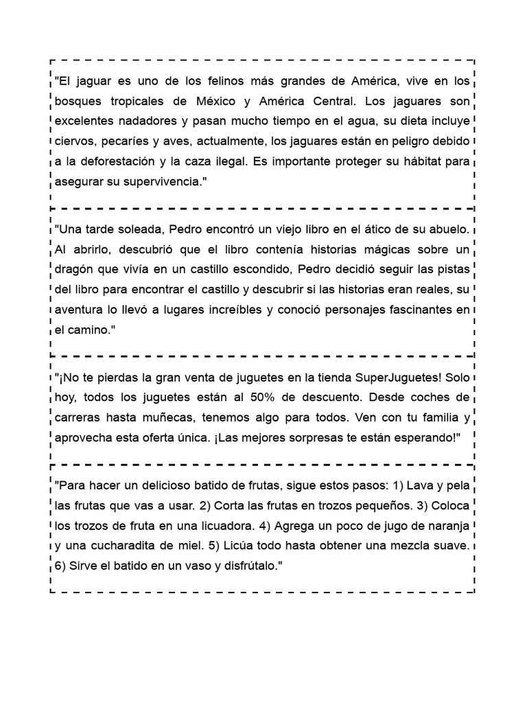 Fragmentos de Textos. | PDF