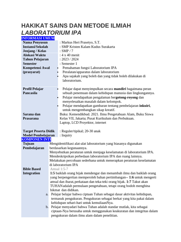 Hakikat Sains Dan Metode Ilmiah Eni | PDF
