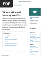 GI Bill Comparison - Montgomery vs. Post 911 2024-2025 | PDF | G.I. Bill