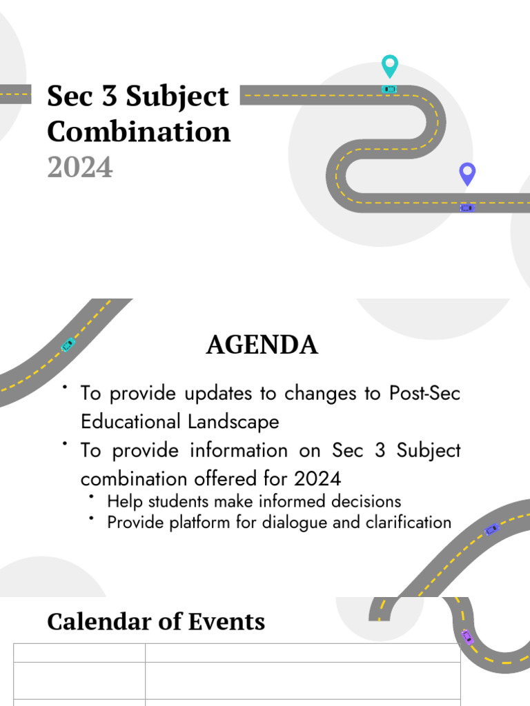 Sec 3 Subject Combination 2024 | PDF | Mathematics | Science